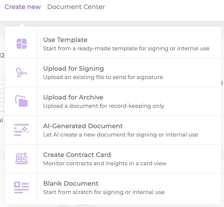 How to Send a Document for Signature